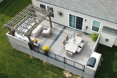 Modern Deck Idea Photo Gallery | Trex
