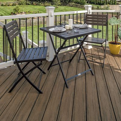 Shop Trex Enhance® Composite Decking in Coastal Bluff | Trex