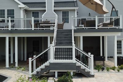 Deck Stair Photo Gallery | Trex