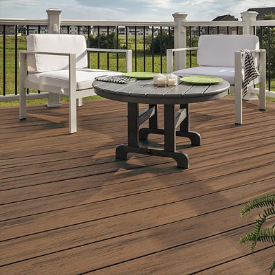 Trex Enhance Toasted Sand Composite Decking Sample | Order Now
