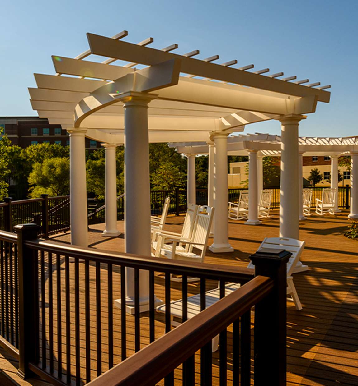 Residential Build: Brown Cladding | Trex