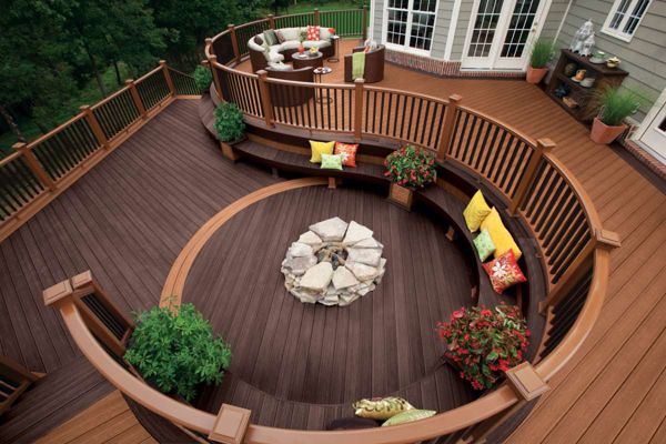 Deck Railing Ideas Picture Gallery | Trex