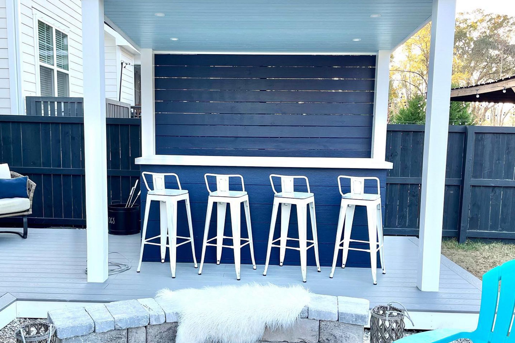 Built In Outdoor Bar Ideas