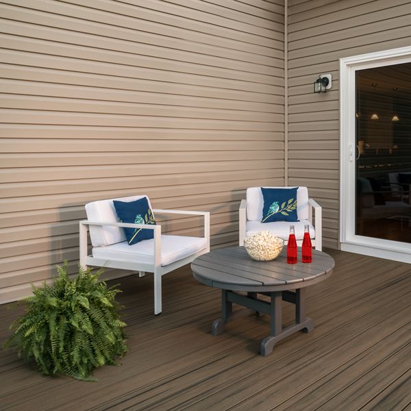 Shop Trex Enhance® Composite Decking in Coastal Bluff | Trex