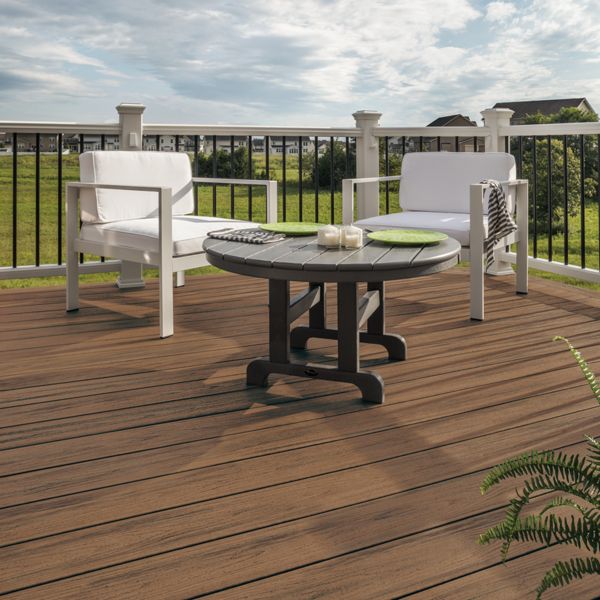 Shop Trex Enhance® Composite Decking in Toasted Sand | Trex