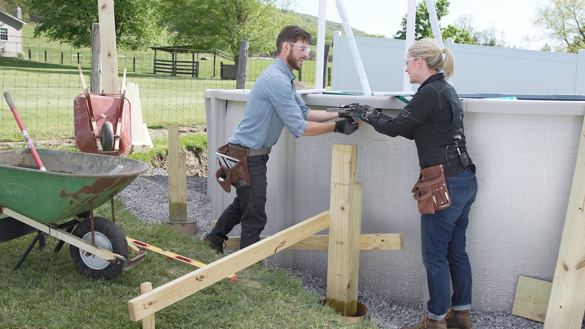 Above Ground Pool Deck Framing Ultimate Guide To Building A Lasting