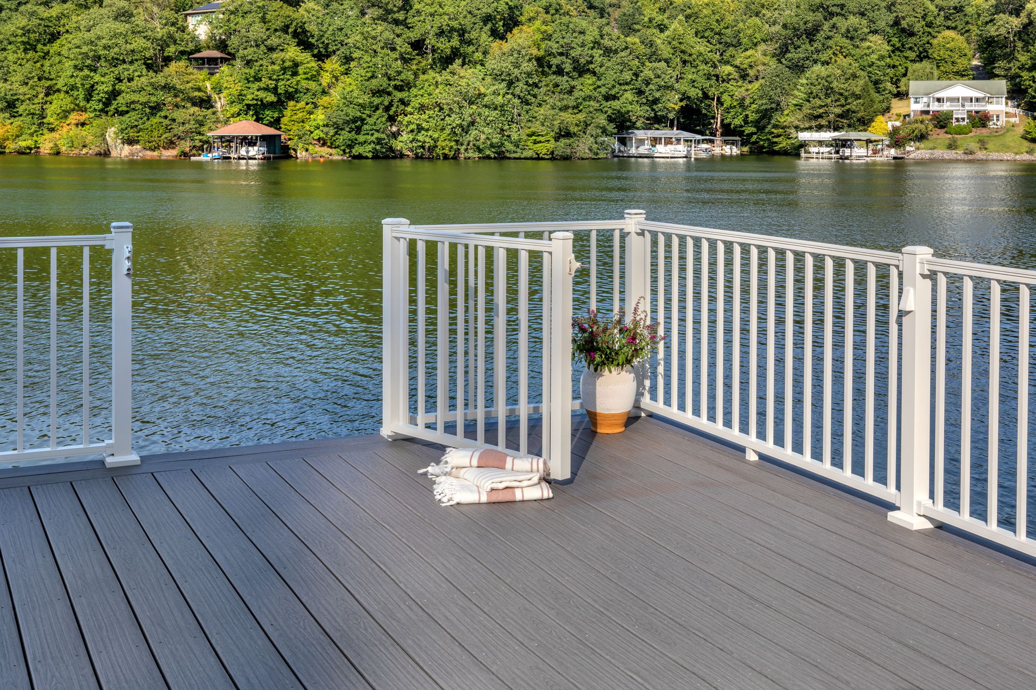 Composite Deck Railing Installation